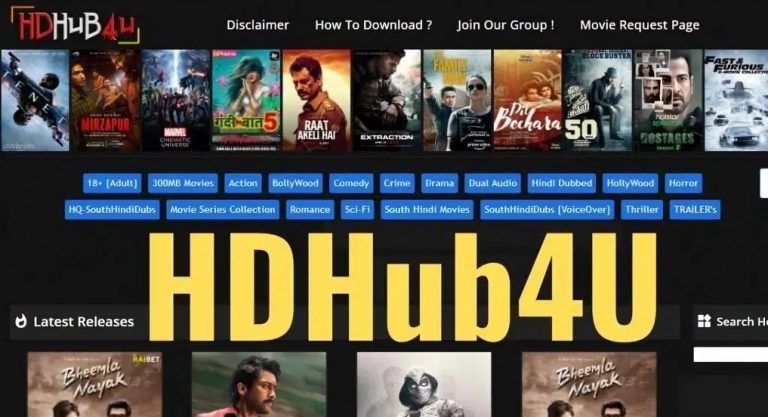HD Hub 4U.fit – Download Free HD Movies & Web Series Fast - CEOColumn