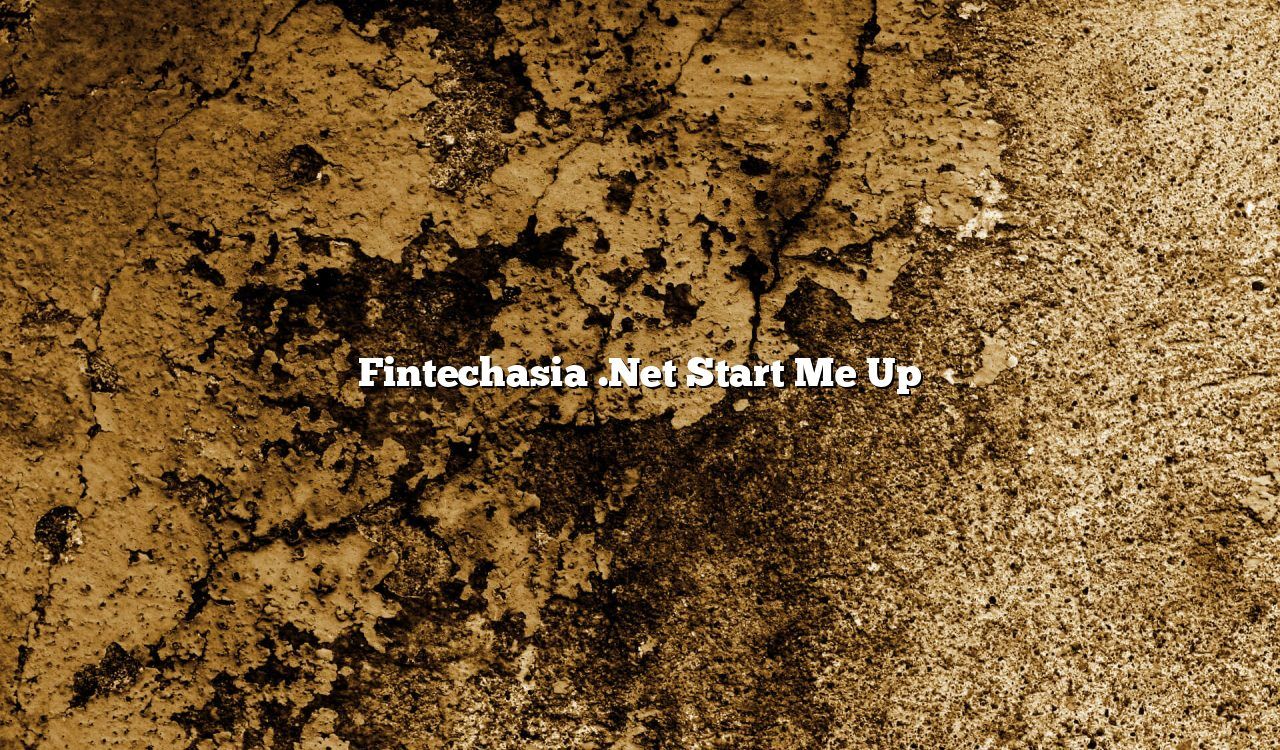 Fintechasia .net start me up: Unlock the Future of Fintech - CEOColumn